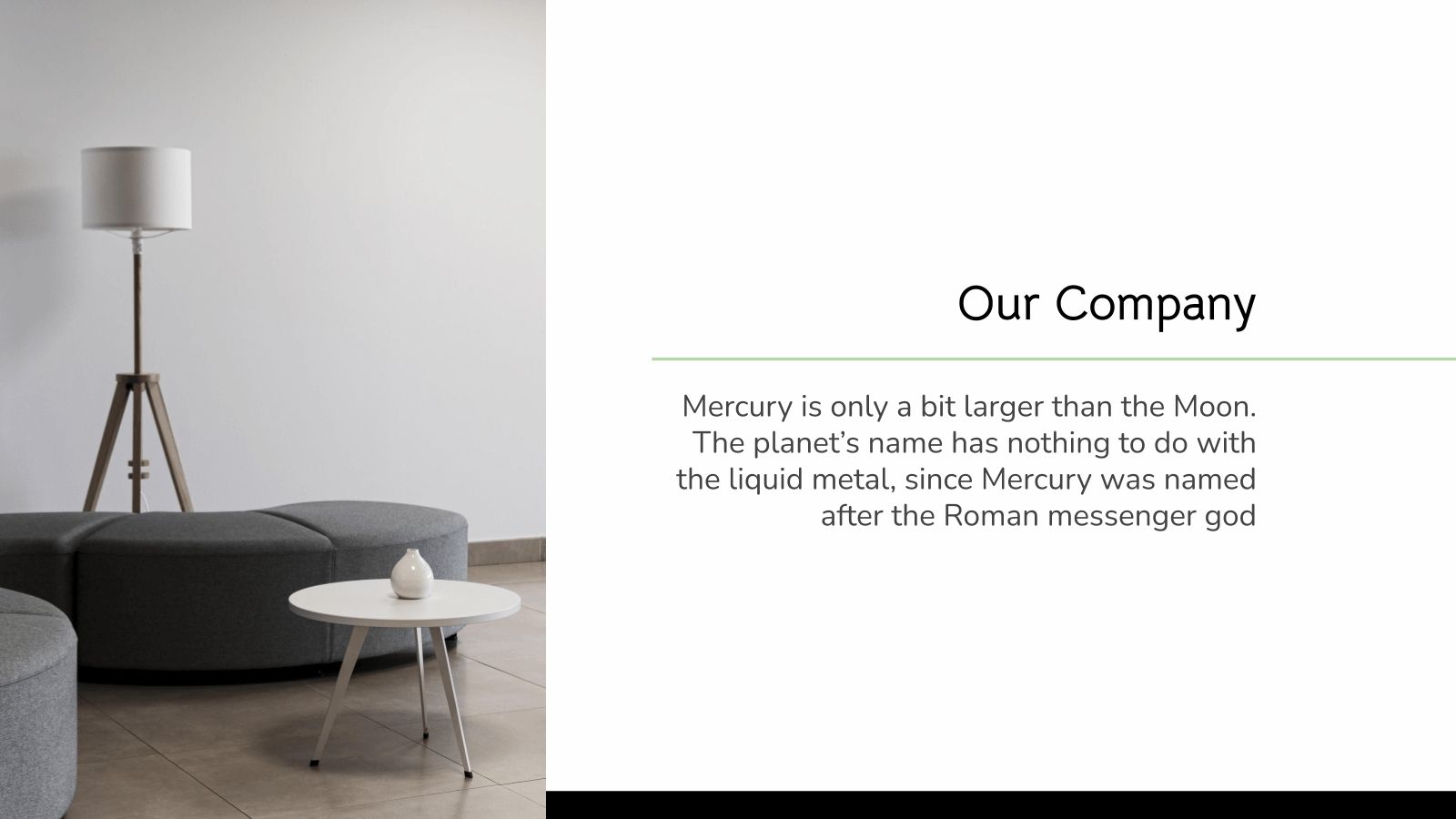 Minimalist Project Proposal Google Slides & PowerPoint template