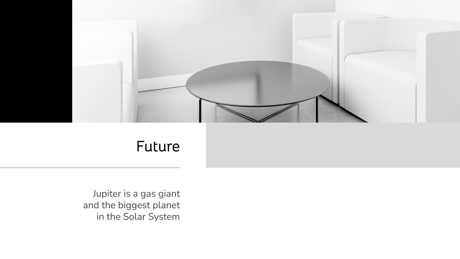 Minimalist Project Proposal Google Slides & PowerPoint template