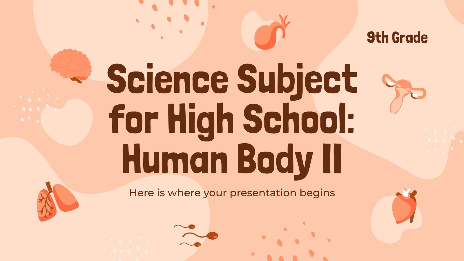Free templates about anatomy for Google Slides & PPT