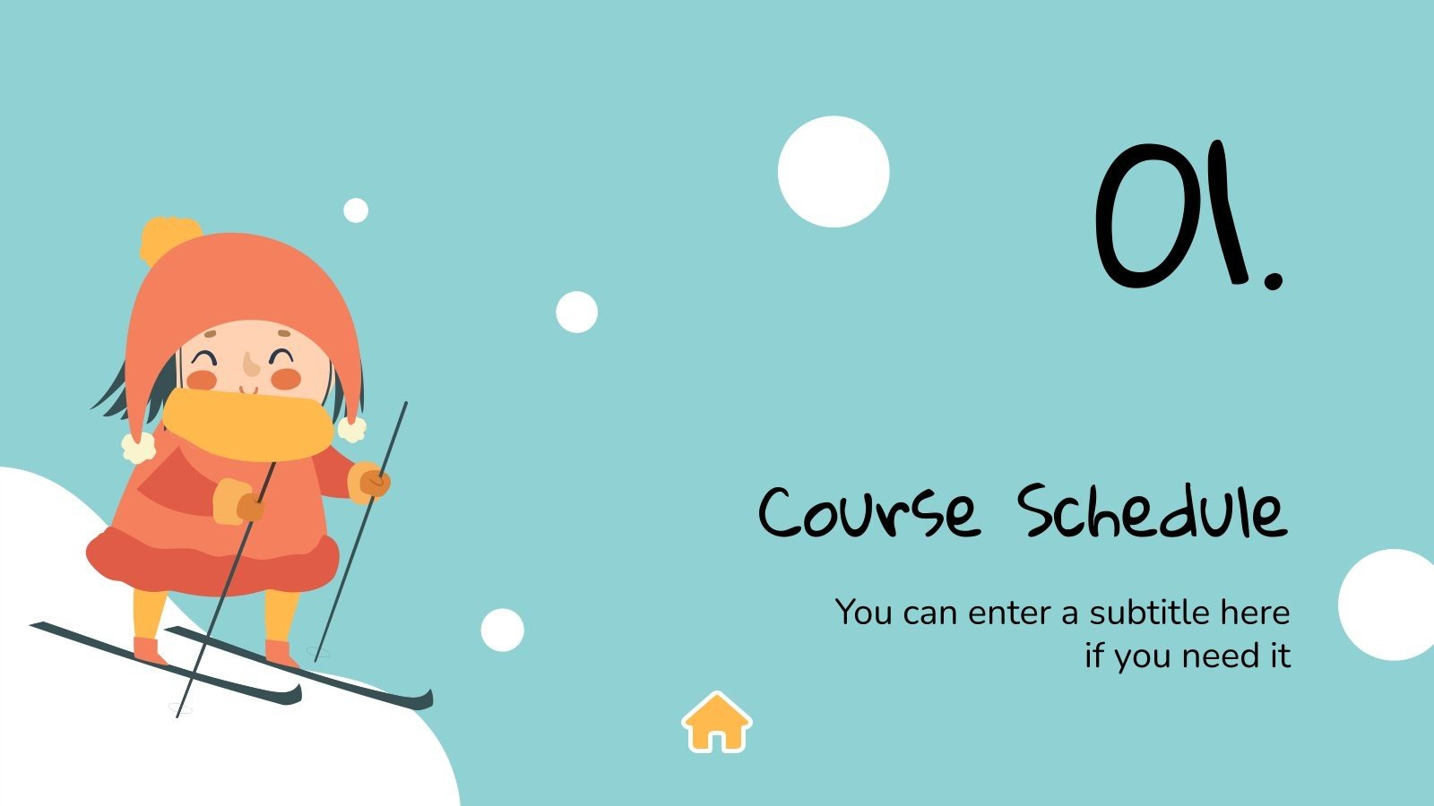 Back from Winter Break Google Slides Theme and PPT Template