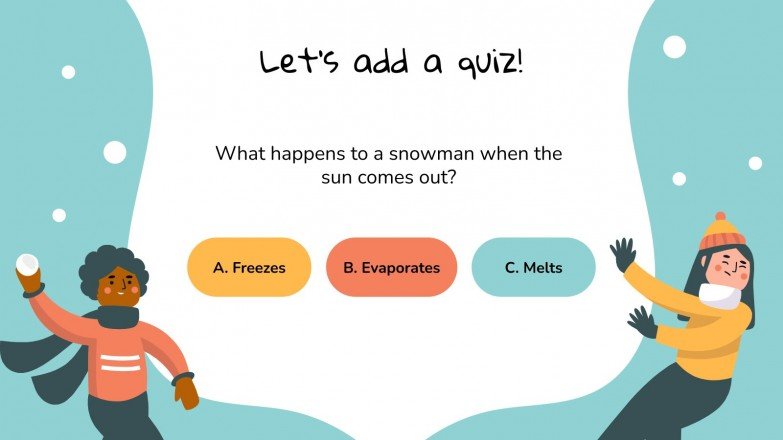 Back from Winter Break Google Slides Theme and PPT Template