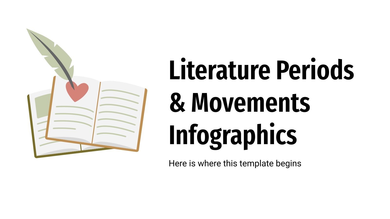 Literature Periods & Movements | Google Slides & PPT