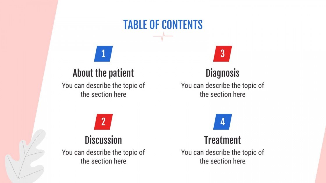 Heart Clinical Case Google Slides & PowerPoint template