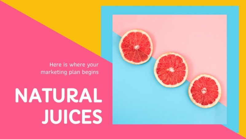 Modèles gratuits sur les Fruits pour Google Slides et PPT
