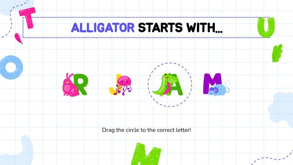 Uppercase Letter Match Sheets | Google Slides & PPT