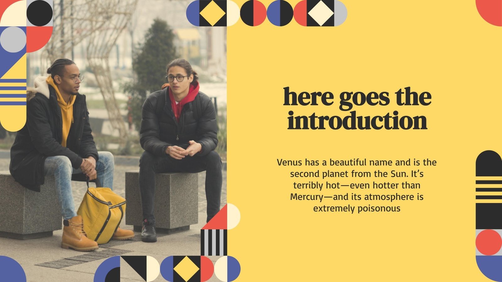 English Lesson Google Slides theme and PowerPoint template