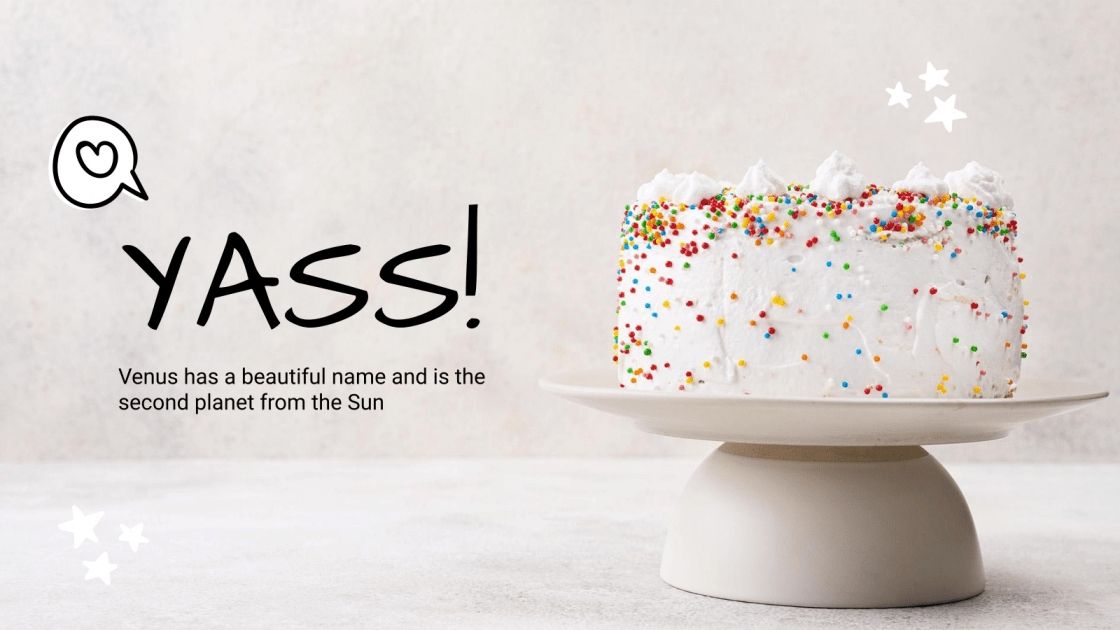 Simple Animated Birthday Google Slides & PowerPoint template