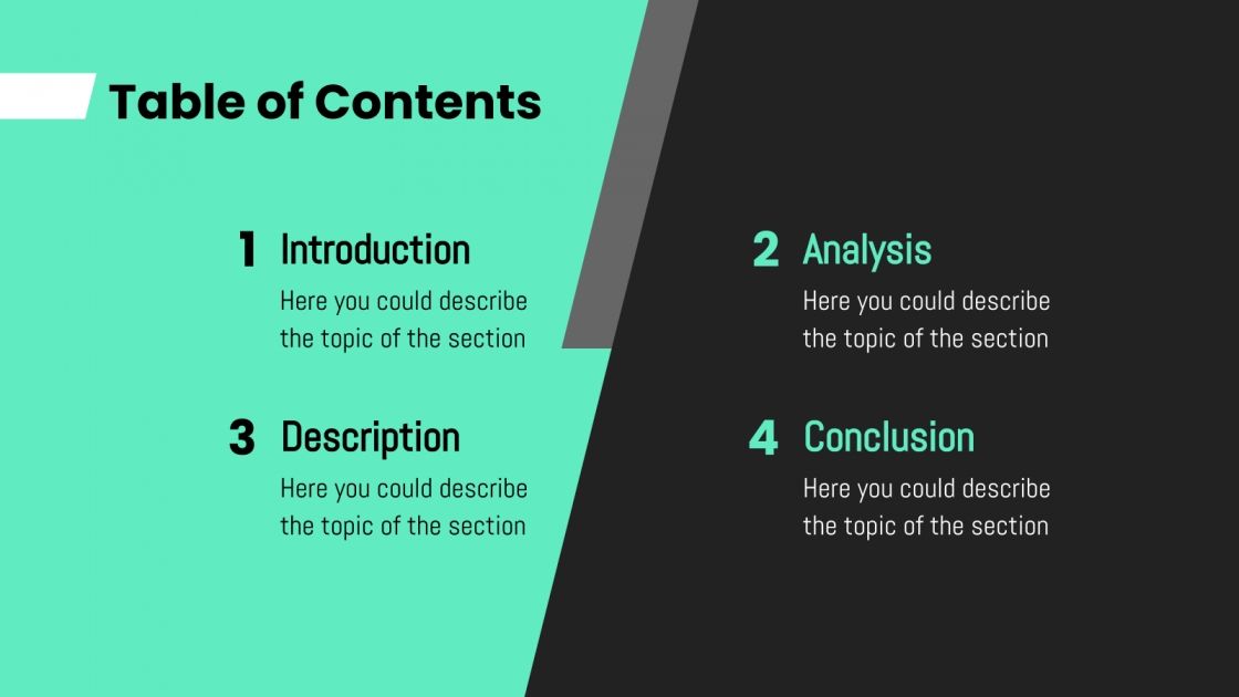 Monthly Marketing Report Google Slides & PowerPoint template