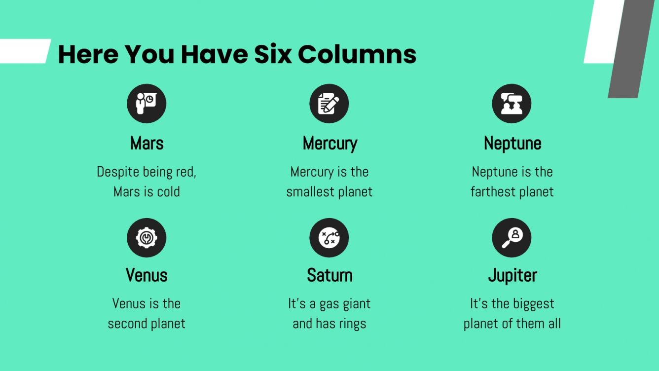 Monthly Marketing Report Google Slides & PowerPoint template