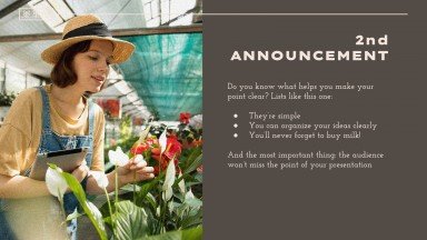 Farmhouse Lifestyle Newsletter | Google Slides & PowerPoint