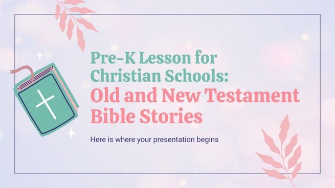 Free Bible-themed Google Slides & PowerPoint templates