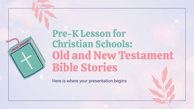 Free Bible-themed Google Slides & PowerPoint templates