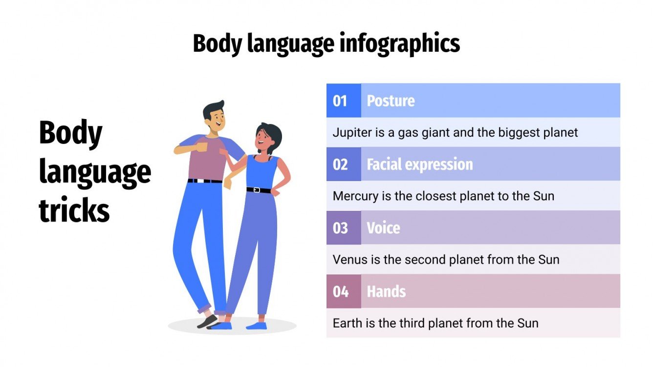 Body Language Infographics | Google Slides & PowerPoint