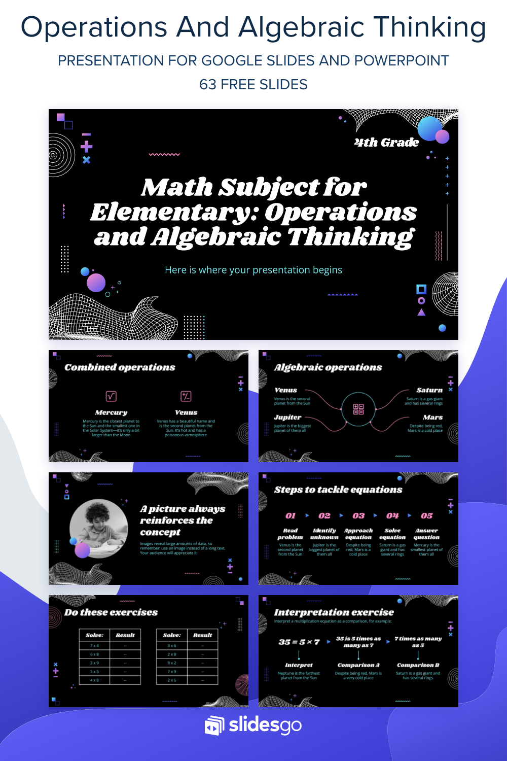 Math: Operations and Algebraic Thinking | Google Slides & PPT