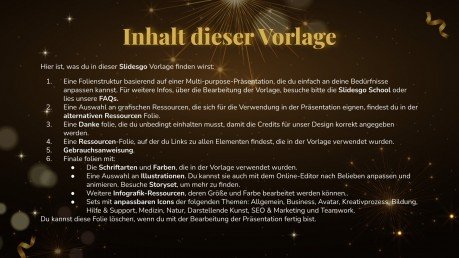 Silvester: German New Year's Eve | Google Slides & PPT