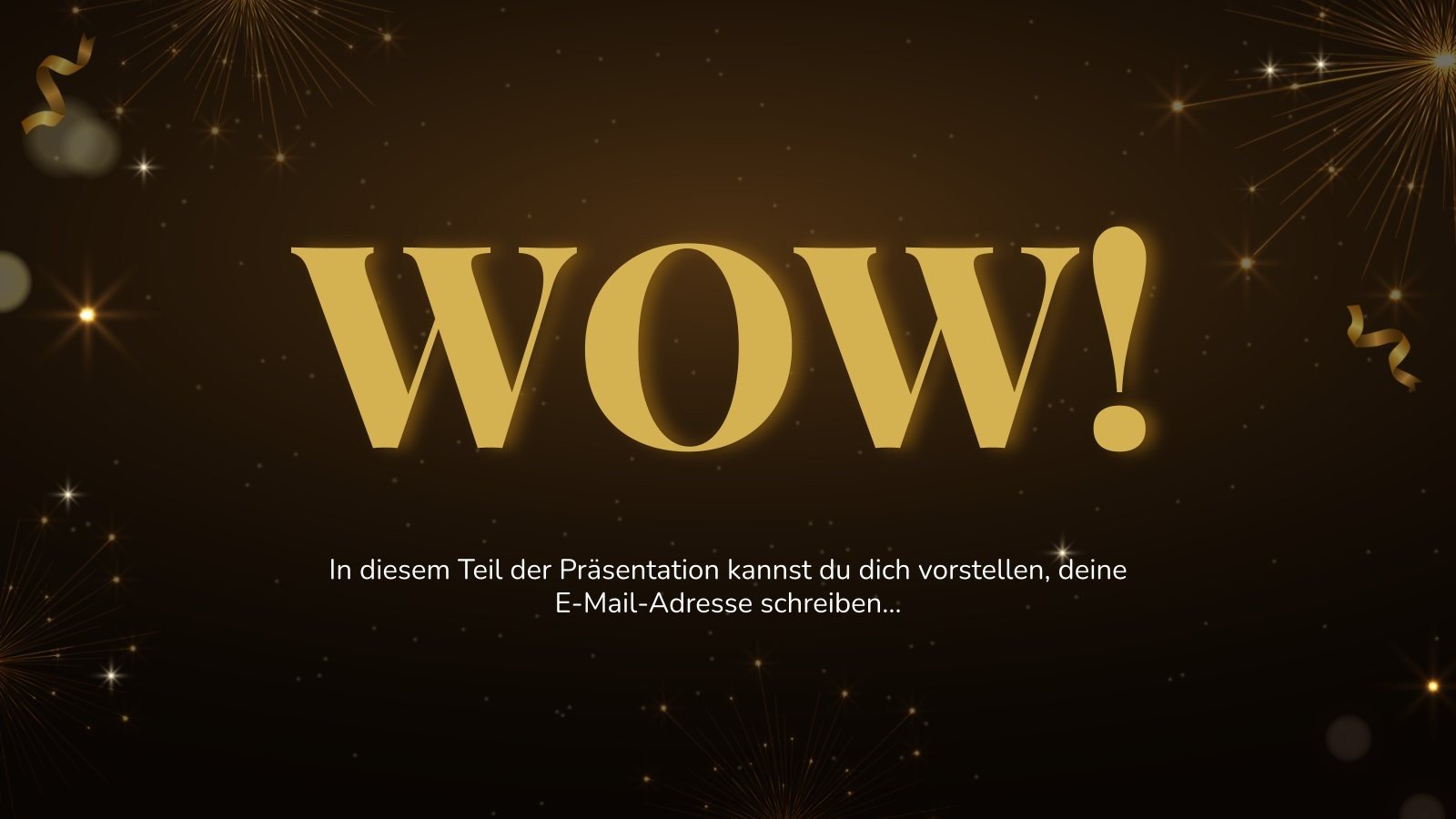 Silvester: German New Year's Eve | Google Slides & PPT