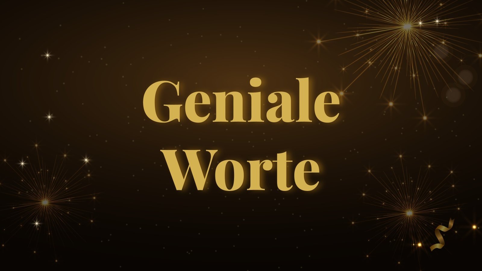 Silvester: German New Year's Eve | Google Slides & PPT