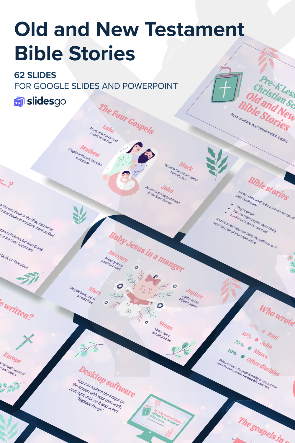 Old and New Testament Bible Stories | Google Slides & PPT