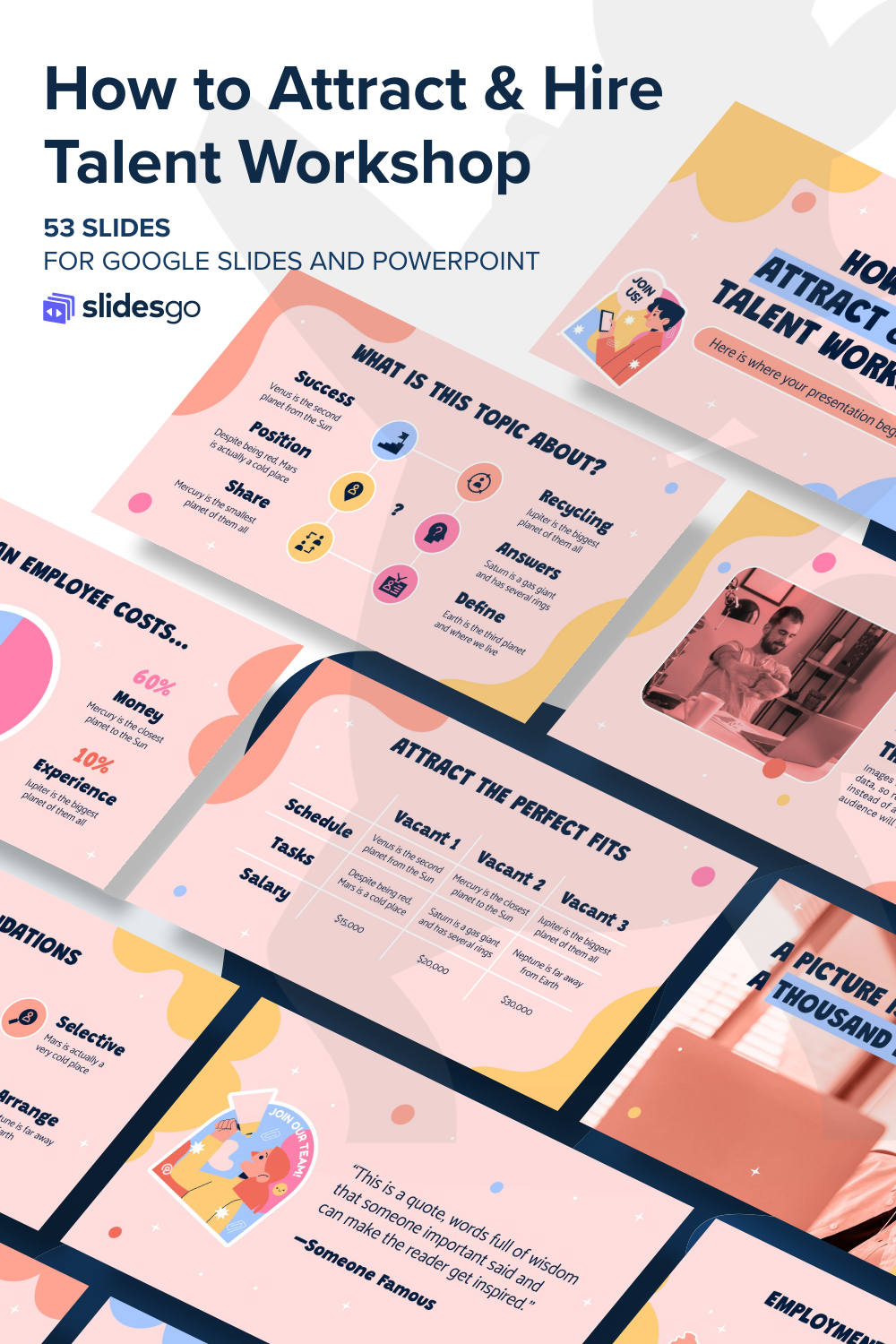 How to Attract & Hire Talent Workshop | Google Slides & PPT