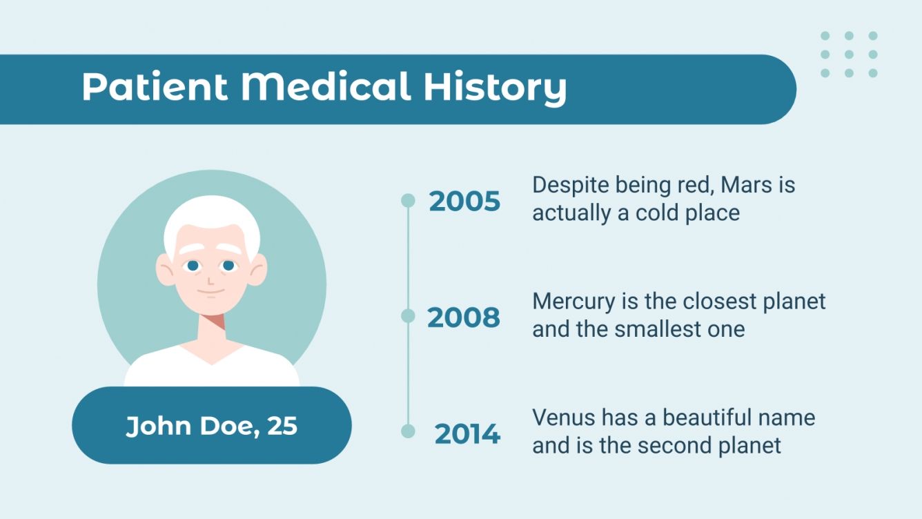 Albinism Clinical Case Google Slides & PowerPoint template