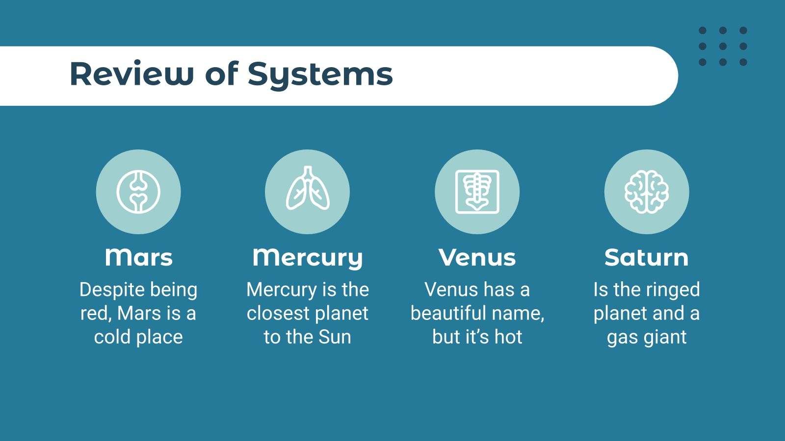 Albinism Clinical Case Google Slides & PowerPoint template