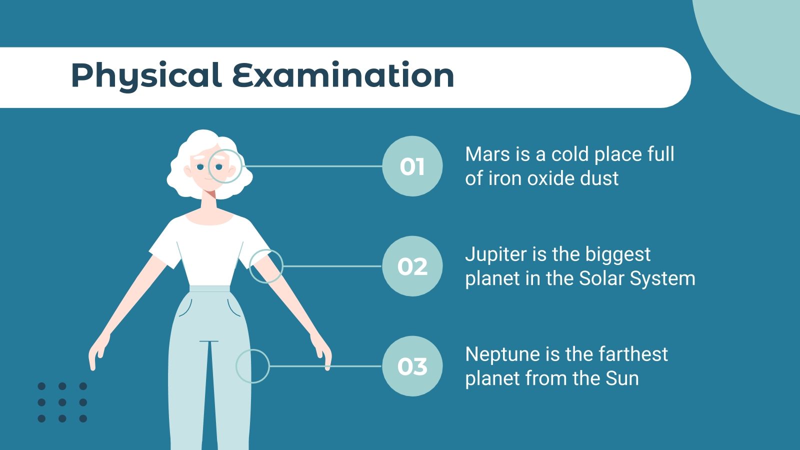Albinism Clinical Case Google Slides & PowerPoint template