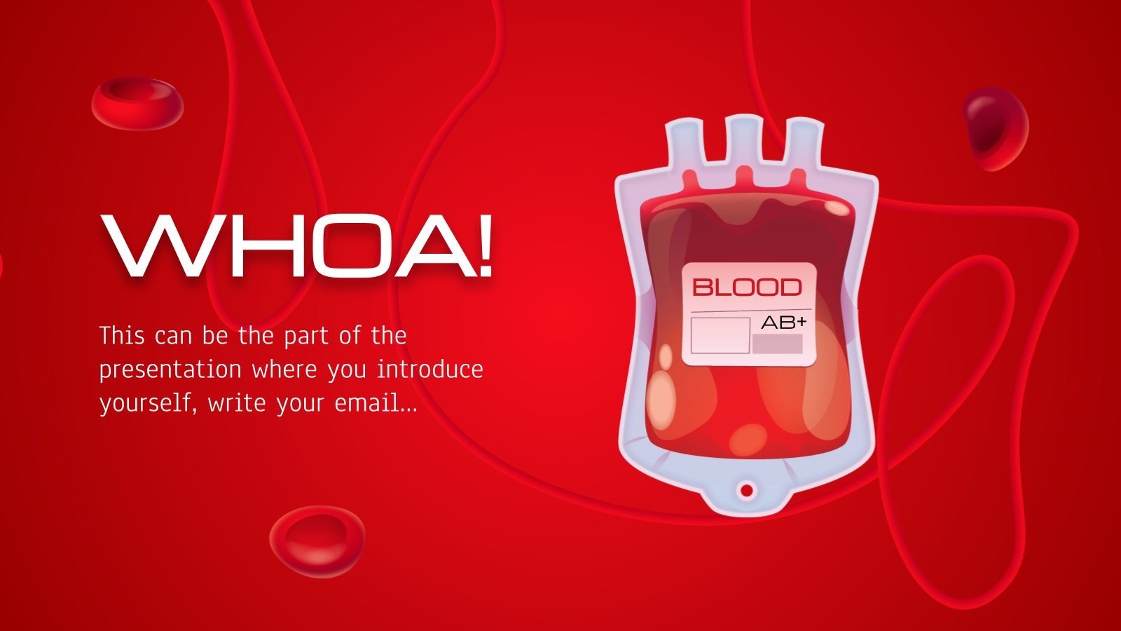 Red Blood Cells Functions | Google Slides & PPT