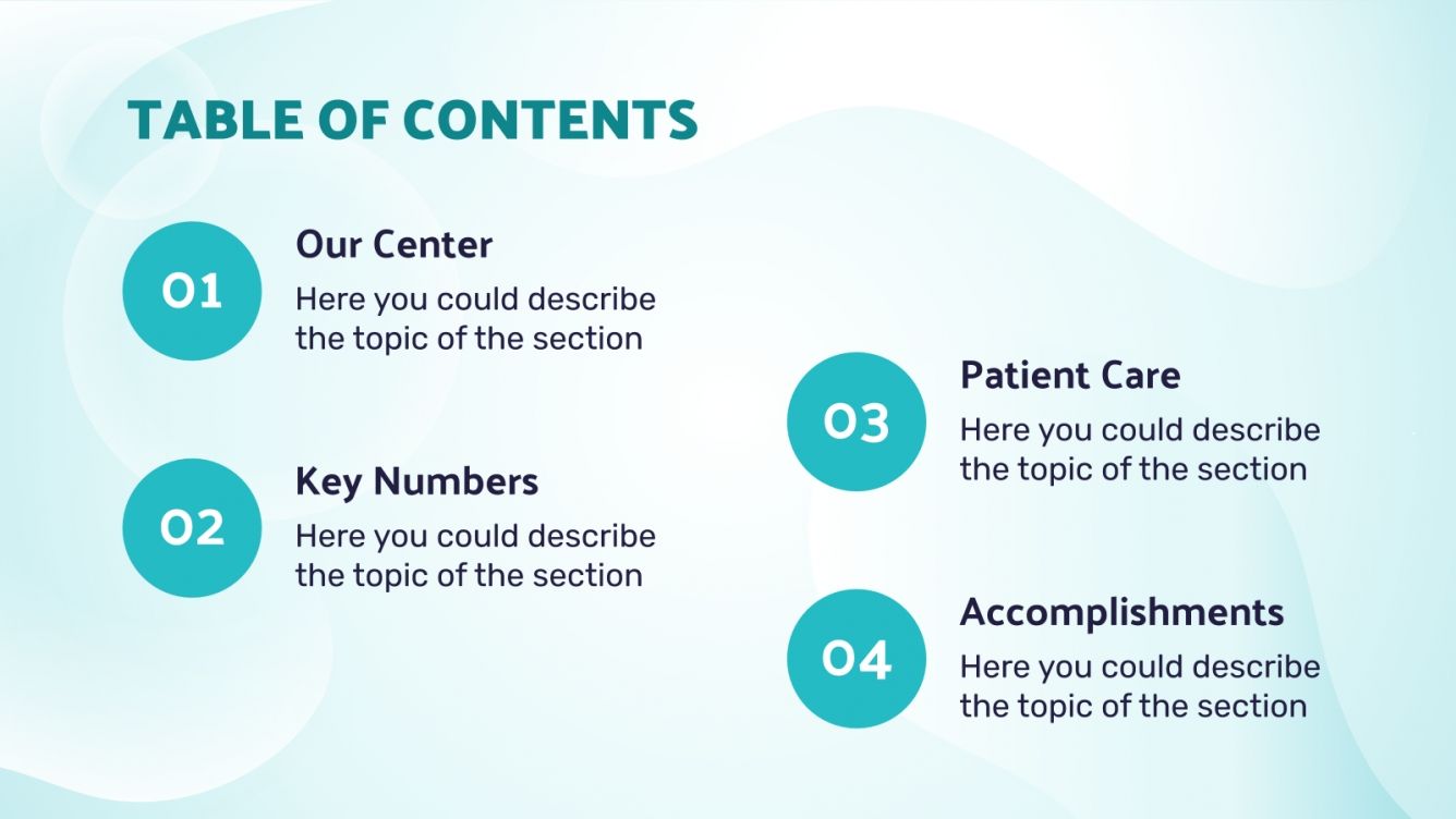 Center for Health Statistics Google Slides & PowerPoint template