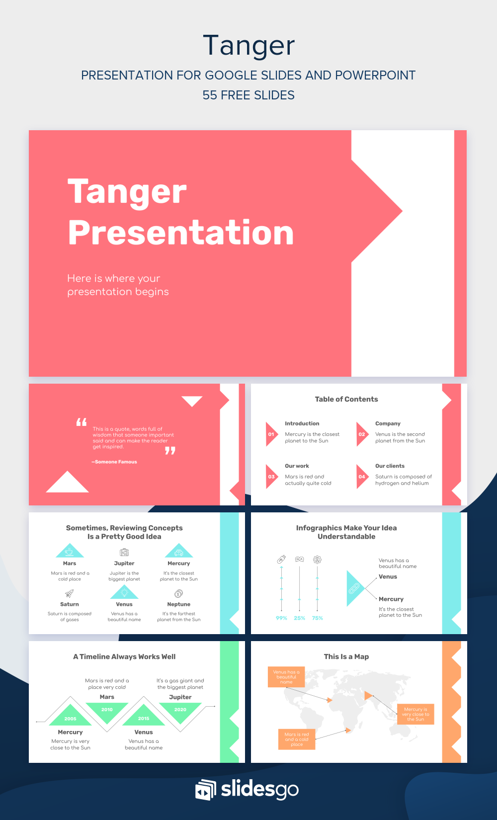 Tanger Google Slides and PowerPoint template