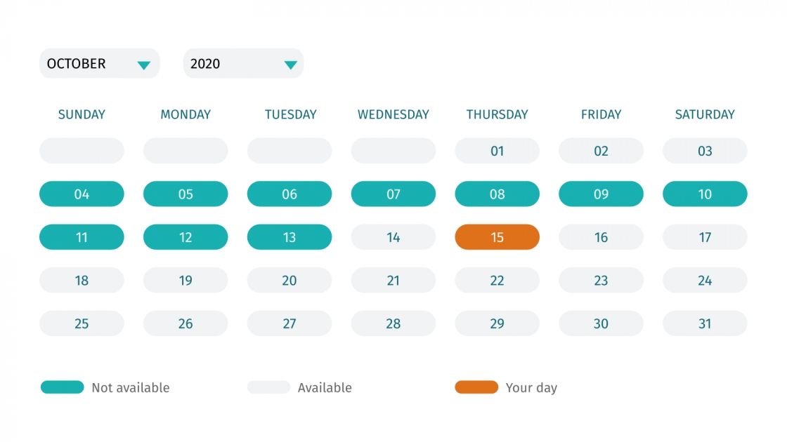 Monthly Planner for Google Slides & PowerPoint