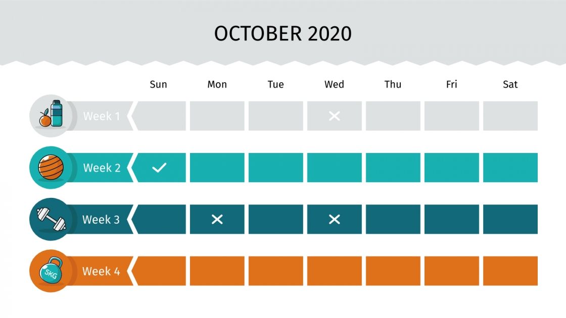 Monthly Planner for Google Slides & PowerPoint