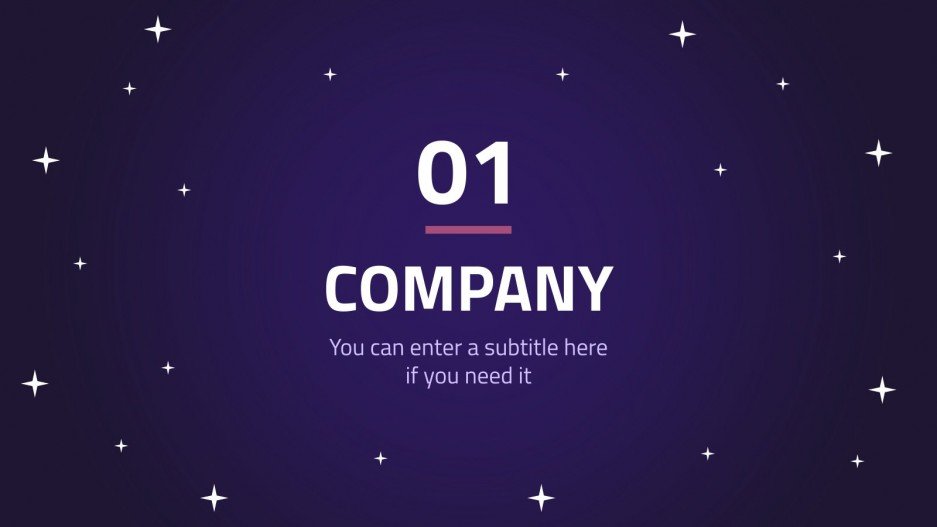 Space Vacation Google Slides theme & PowerPoint template