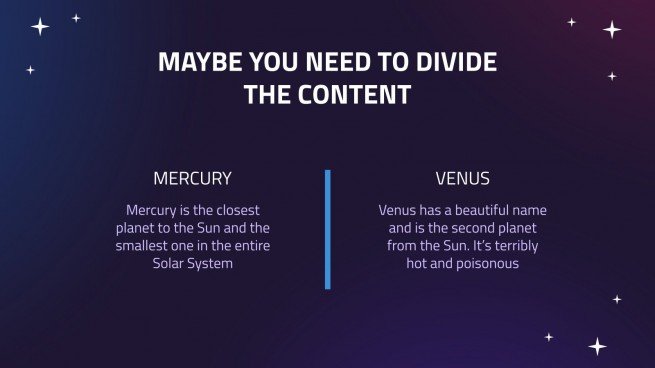 Space Vacation Google Slides theme & PowerPoint template