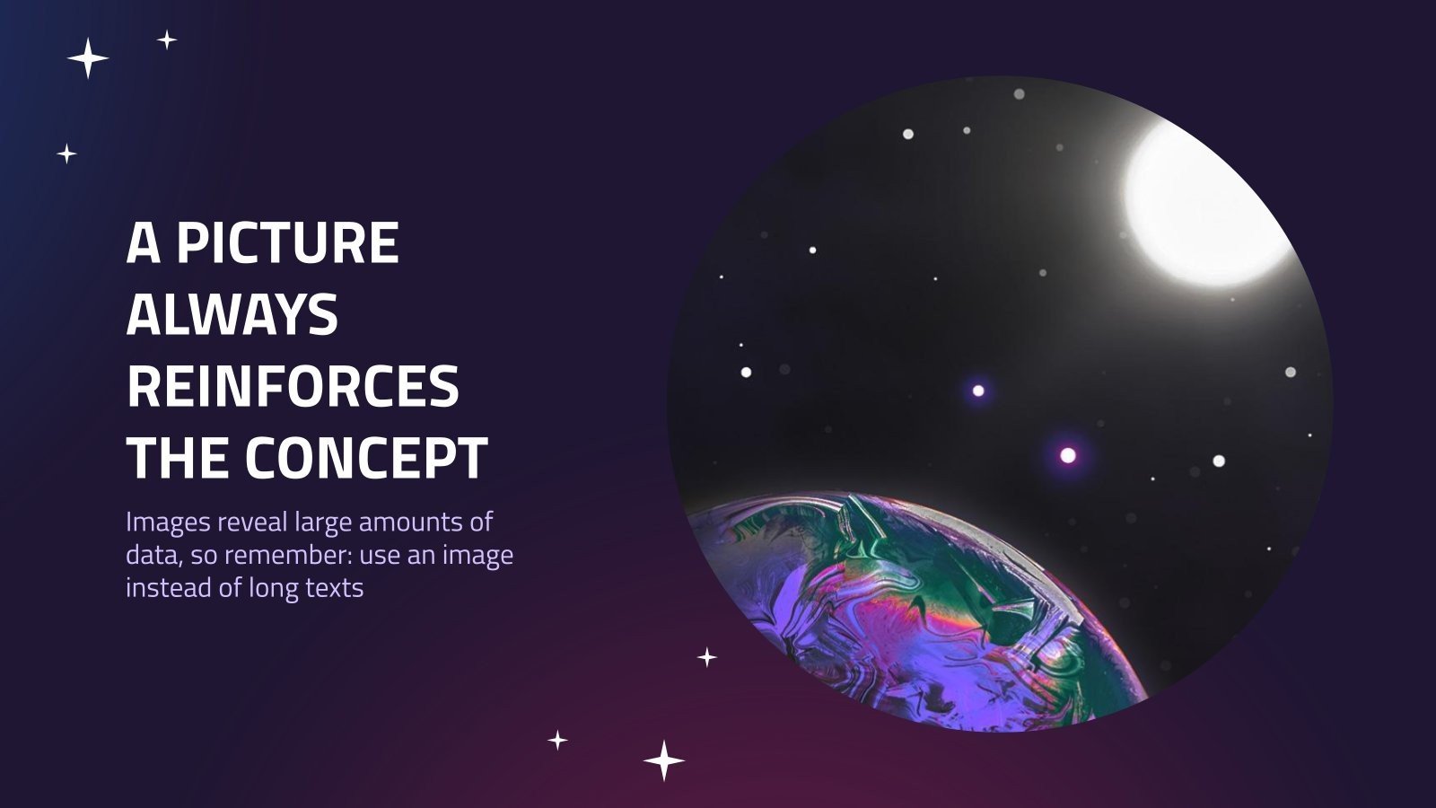 Space Vacation Google Slides theme & PowerPoint template