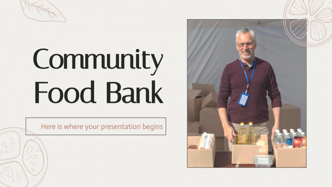 Community Food Bank | Google Slides & PowerPoint