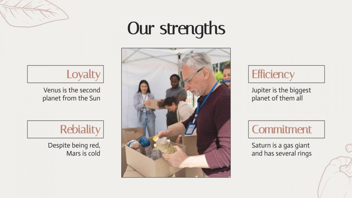 Community Food Bank | Google Slides & PowerPoint