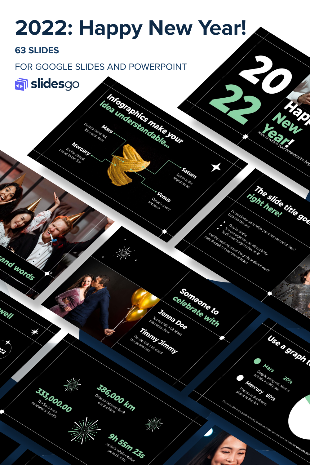 2026: Happy New Year! | Google Slides & PowerPoint
