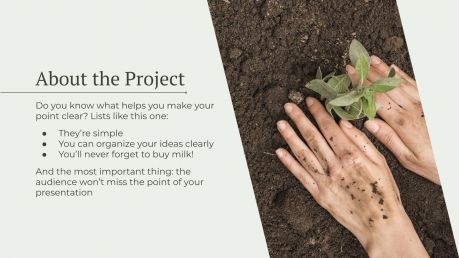 Eco Project Proposal Google Slides and PowerPoint template