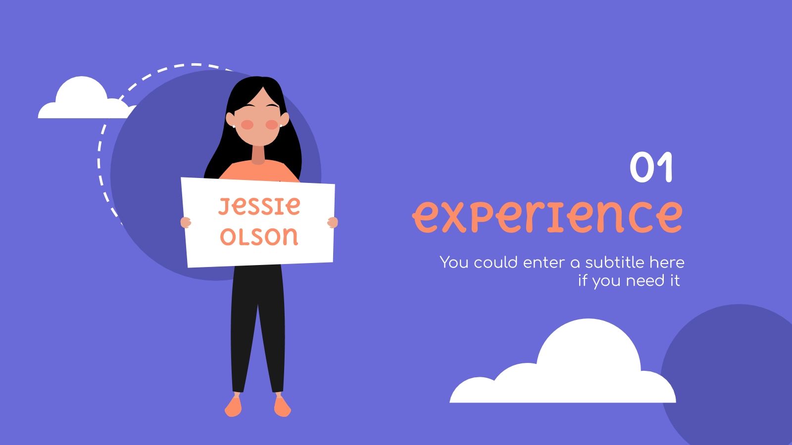 Nanny CV Google Slides theme and PowerPoint template