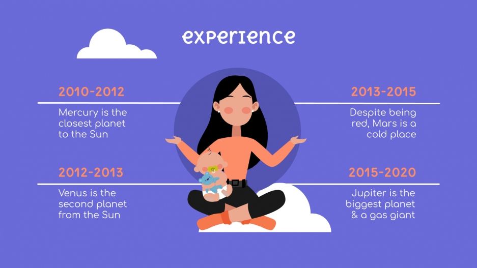 Nanny CV Google Slides theme and PowerPoint template