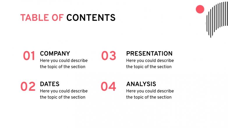 Yearly Planner Google Slides theme and PowerPoint template