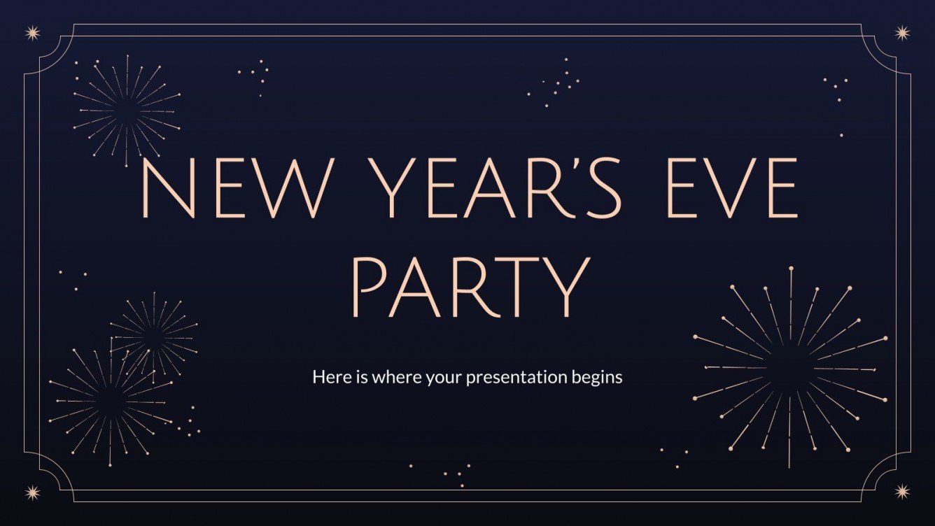Free New Year Google Slides themes and PowerPoint templates