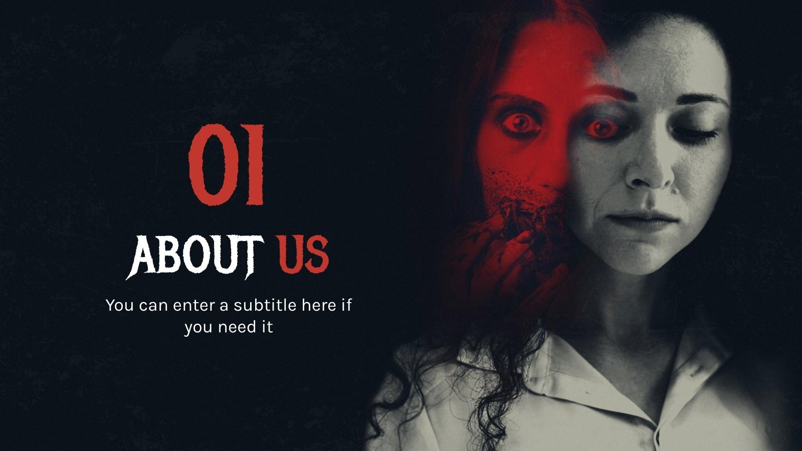 Scary Film MK Campaign | Google Slides & PowerPoint