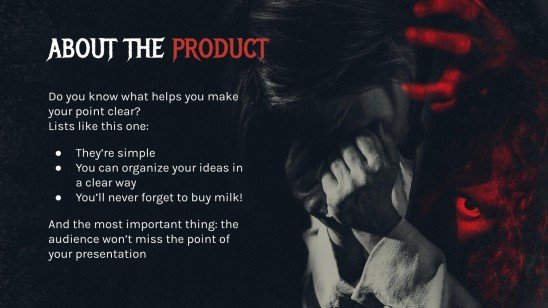 Scary Film MK Campaign | Google Slides & PowerPoint