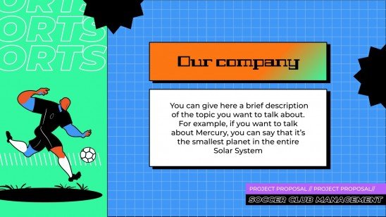 Soccer Club Management Project Proposal | Google Slides & PPT