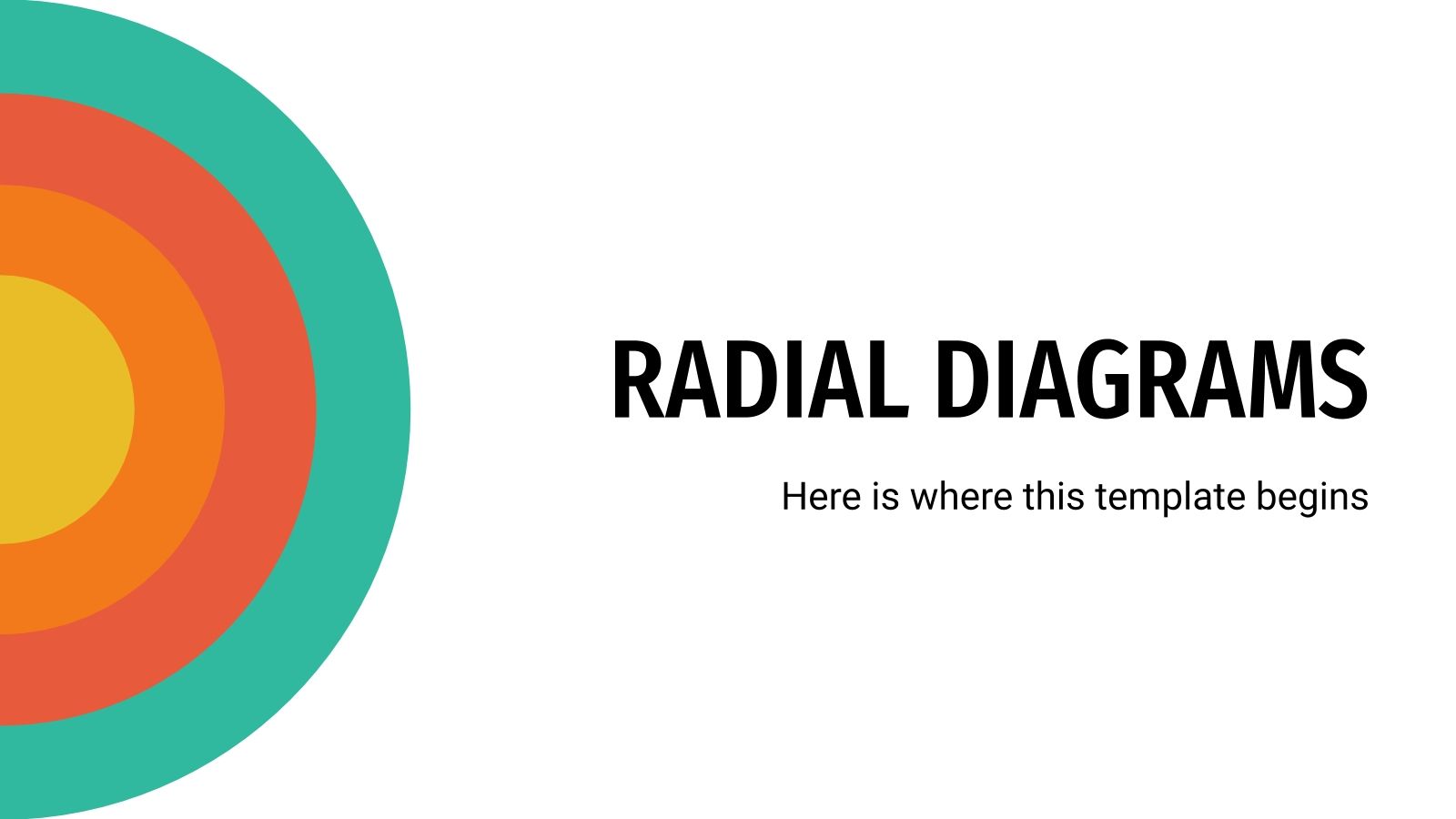 Radial Diagrams for Google Slides & PowerPoint