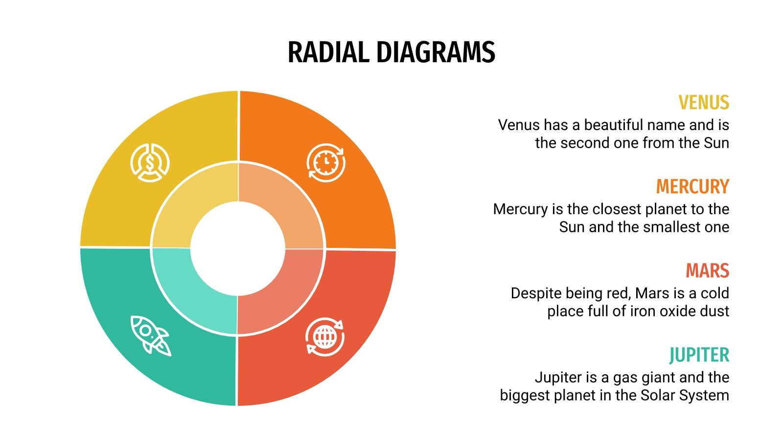 Radial Diagrams for Google Slides & PowerPoint