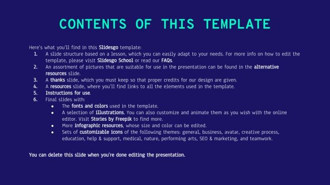 Programming Lesson Google Slides & PowerPoint template