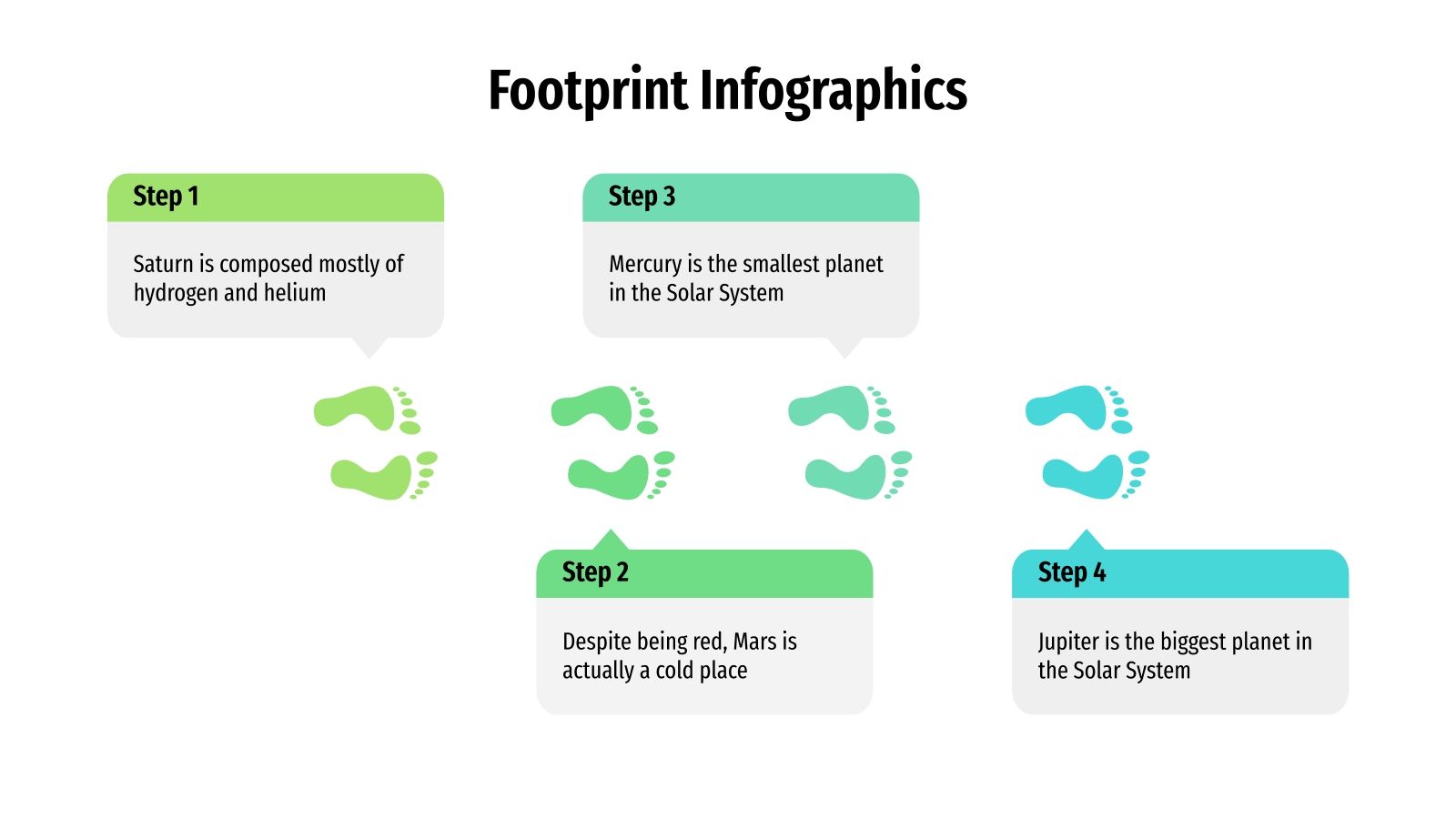 Footprint Infographics for Google Slides & PowerPoint