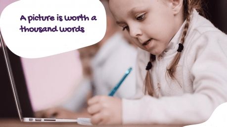 The Digital Quick Grammar Google Slides & PPT template